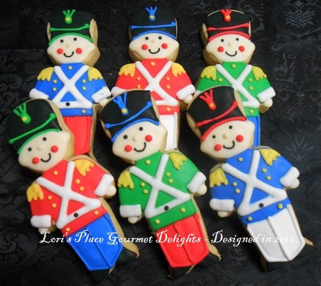 Toy Soldier Cookies 12 Cookies - Etsy