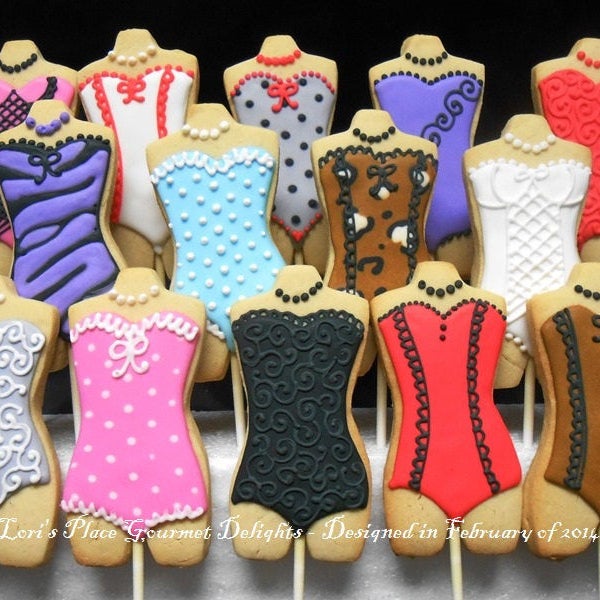 Corset Cookies - Etsy