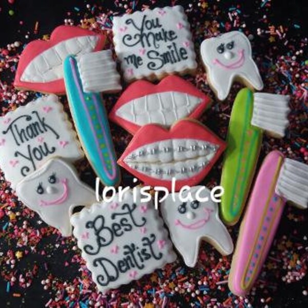 Dentist Cookies - Etsy
