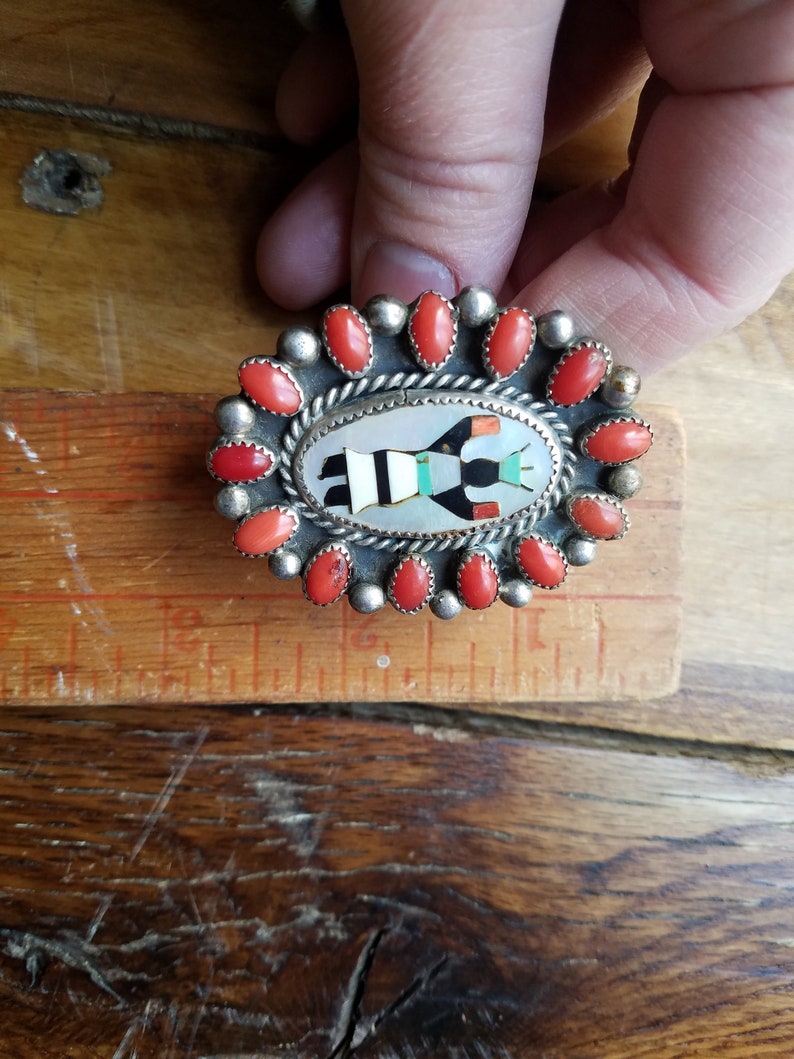 Vintage RHB Navajo marked Authentic Roland Hogan Begay Apache | Etsy