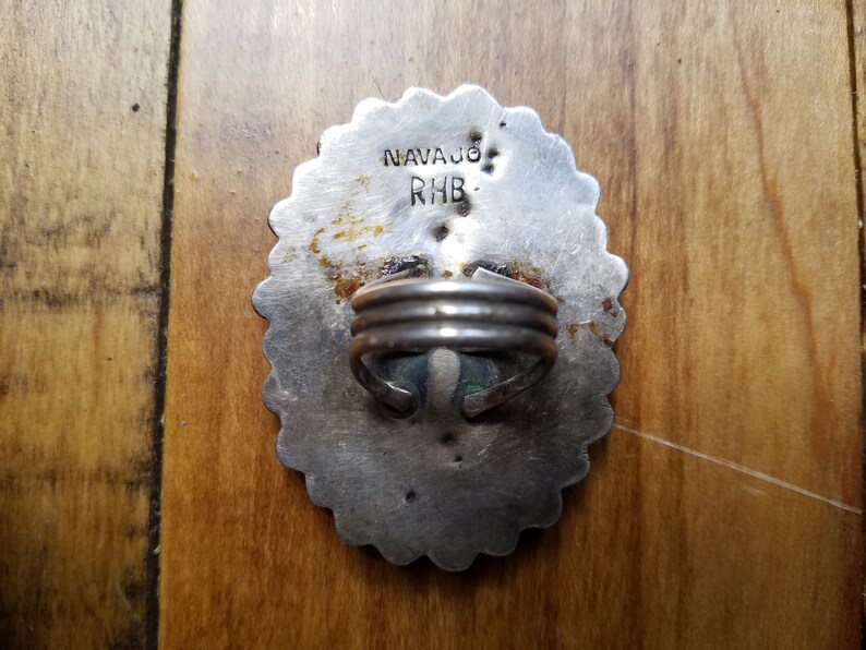 Vintage RHB Navajo marked Authentic Roland Hogan Begay Apache | Etsy