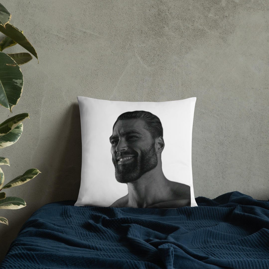 Gigachad Meme Pillow - Etsy