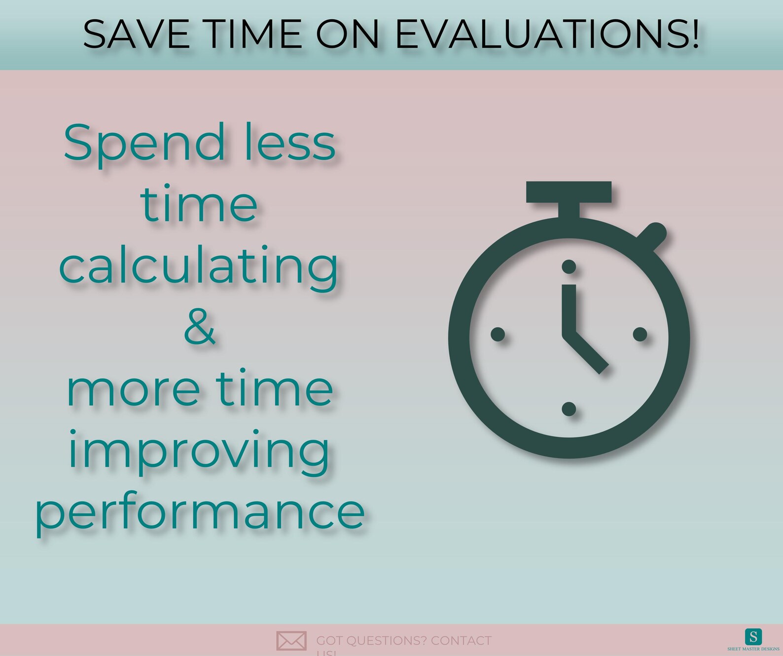 Employee Performance Review Spreadsheet | Automated & Easy to Use ...