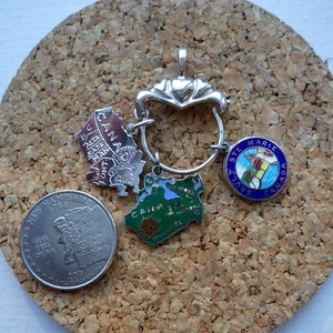 Canada Theme Charm Collection Sterling Silver With Pendant Gather - Etsy