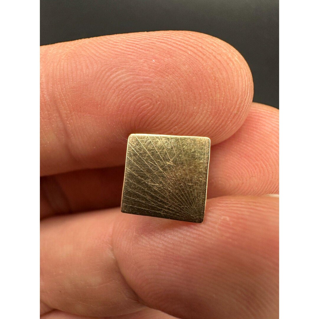 Vintage 14k Solid Gold Tie Tack 1960s - Etsy