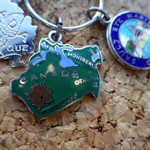 Canada Theme Charm Collection Sterling Silver With Pendant Gather - Etsy