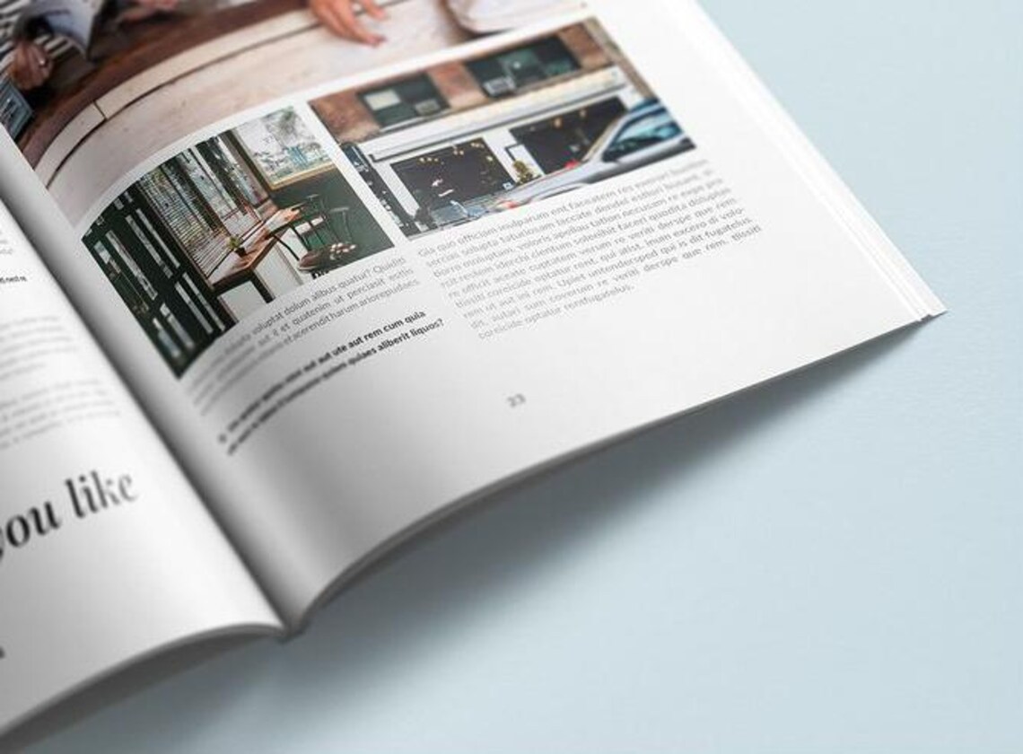 Minimal Magazine Indesign Template – Clean, Modern, and Fully Editable ...