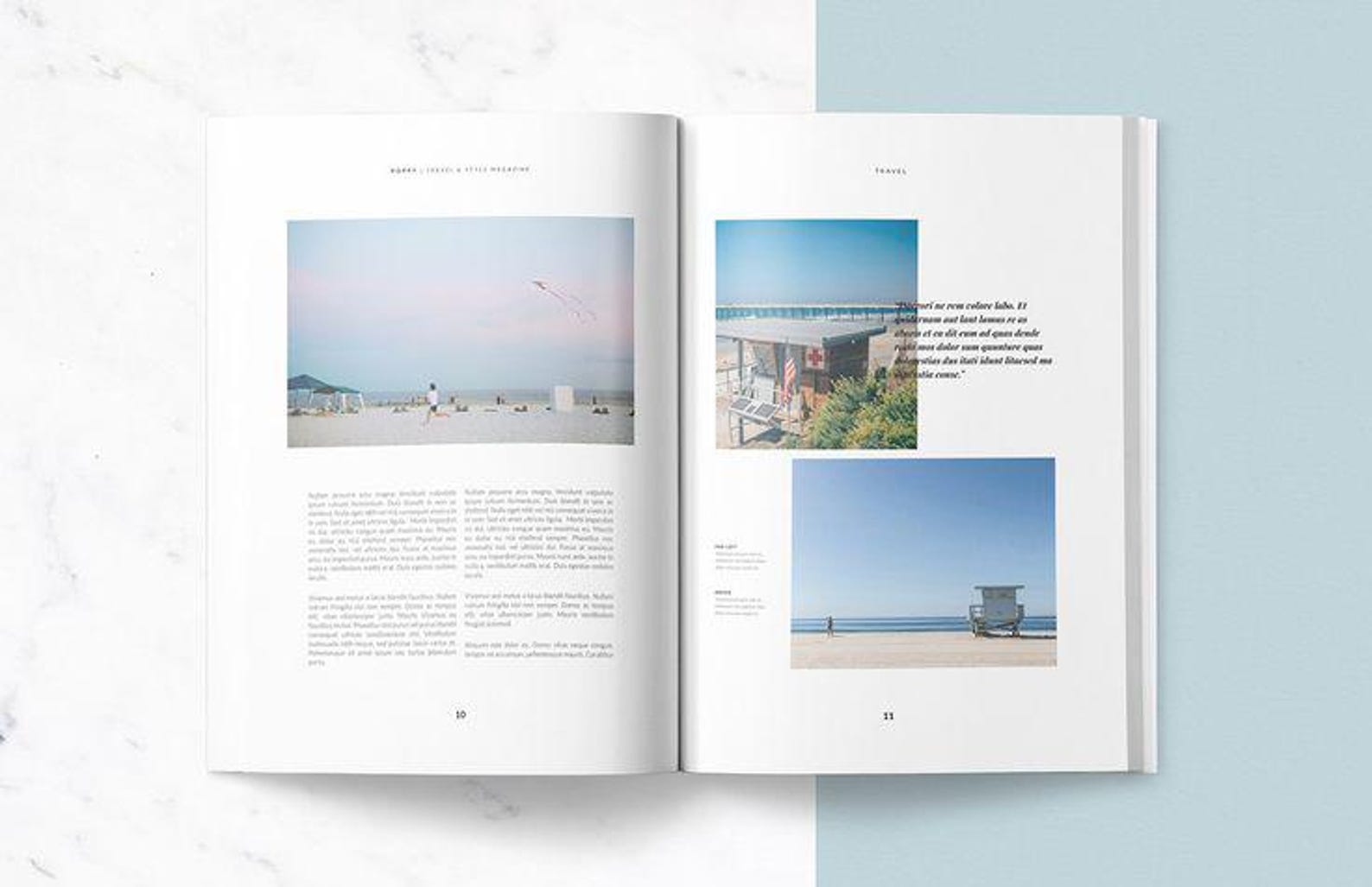 Minimal Magazine Indesign Template – Clean, Modern, and Fully Editable ...
