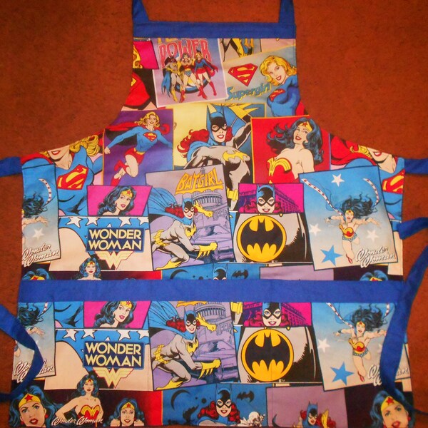 Super Hero Apron - Etsy