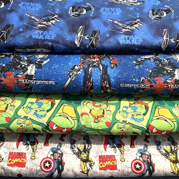 Super Hero Fabric - Etsy