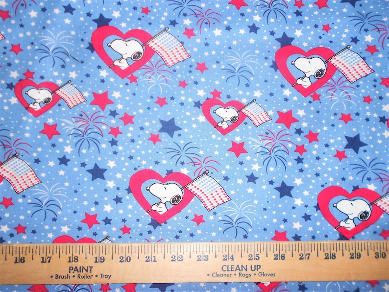 PEANUTS & SNOOPY #3 Fabrics, Sold INDIVIDUALLY Not as a Group, by the ...