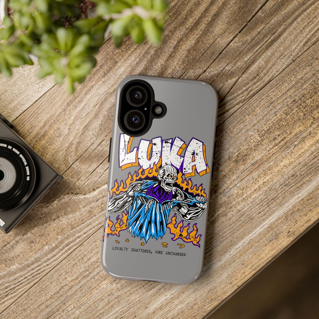 Vintage Luka Doncic Basketball Phone Case, Distressed Retro Luka Case ...