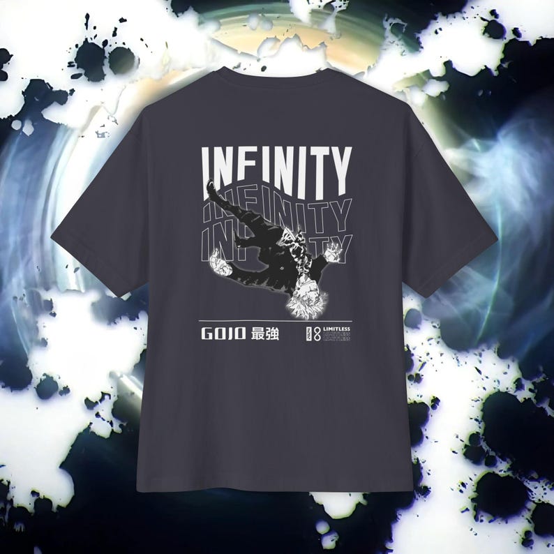 Gojo Satoru Infinity Shirt | Jujutsu Kaisen Shirt | Anime Shirt | Anime ...