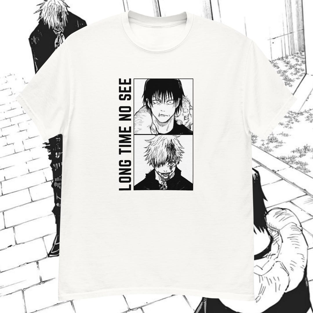 Gojo V Toji Shirt | Jujutsu Kaisen Fan Merch | Anime Merch - Etsy