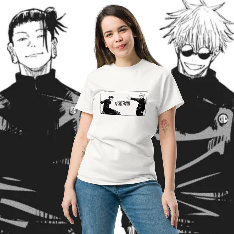 Gojo X Geto Shirt | Jujutsu Kaisen Fan Merch | Anime Merch - Etsy Australia