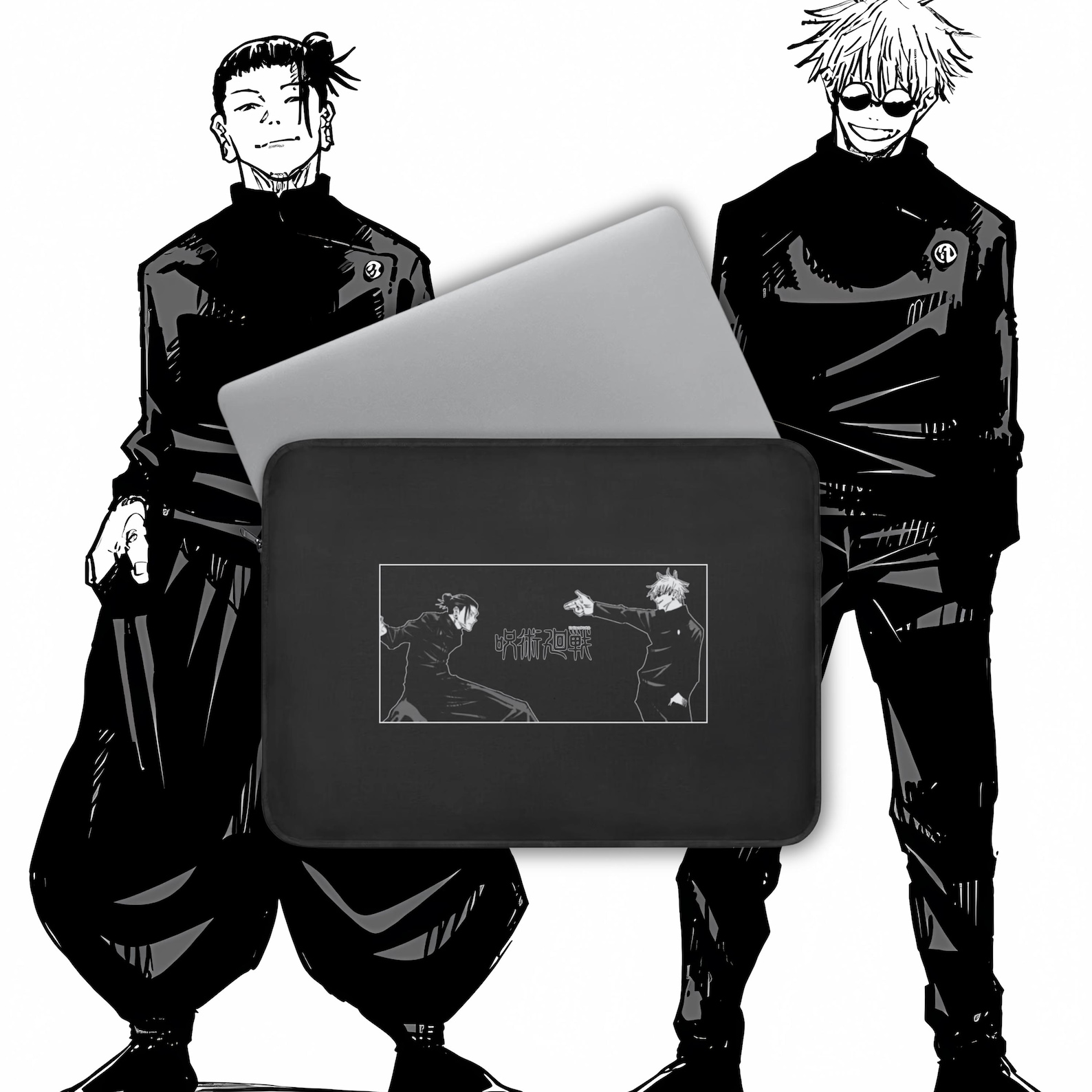 Gojo X Geto Laptop Sleeve | Jujutsu Kaisen Laptop Sleeve | Anime Laptop ...