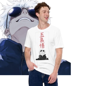 Gojo Satoru Shirt | Gojo From Jujutsu Kaisen Cool T-shirt | Fan Merch ...