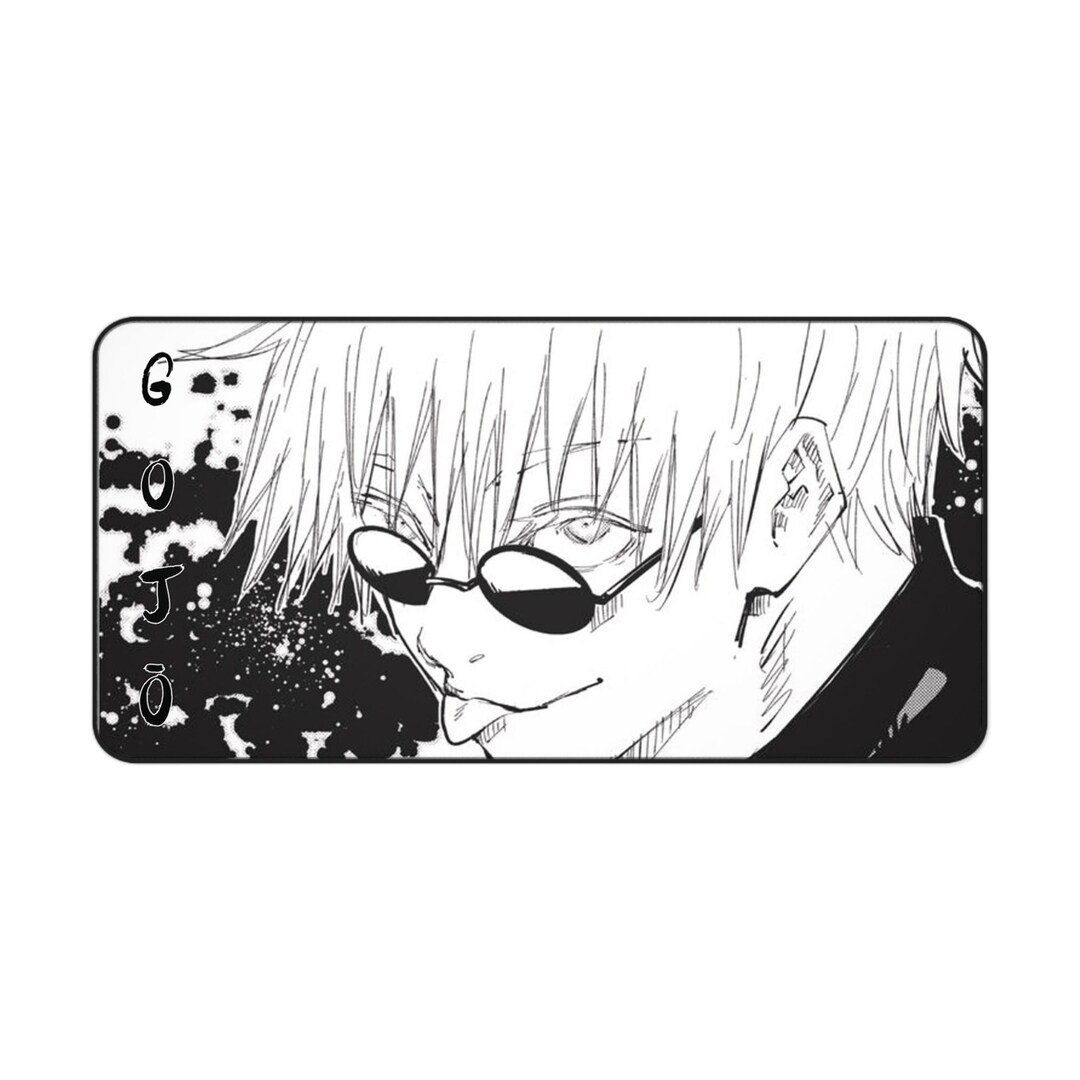 Gojo Satoru Large Gaming Mousepad | Jujutsu Kaisen Desk Mat | Anime ...