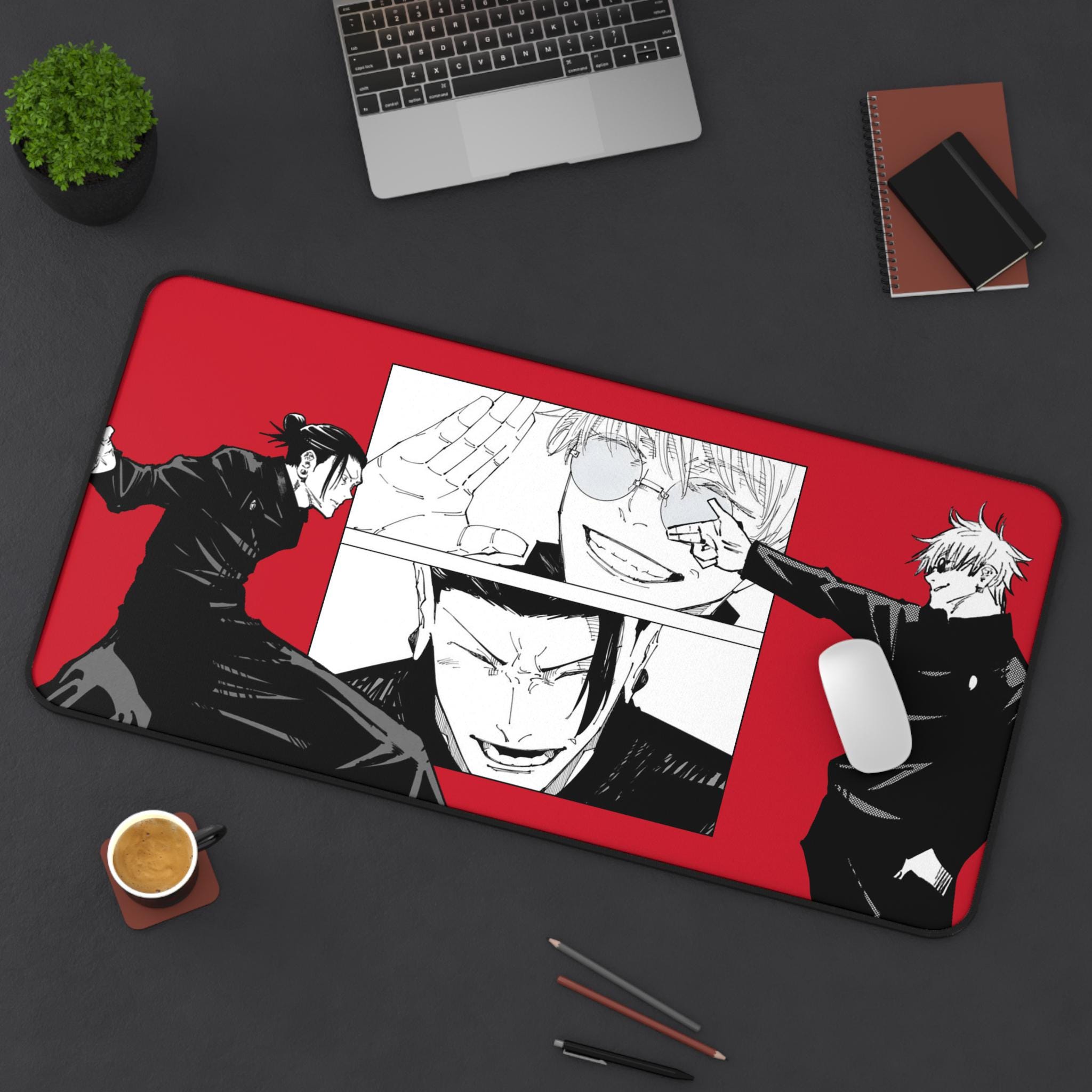 Jujutsu Kaisen Desk Mat | Gojo Satoru and Geto Suguru Mousepad | Anime ...