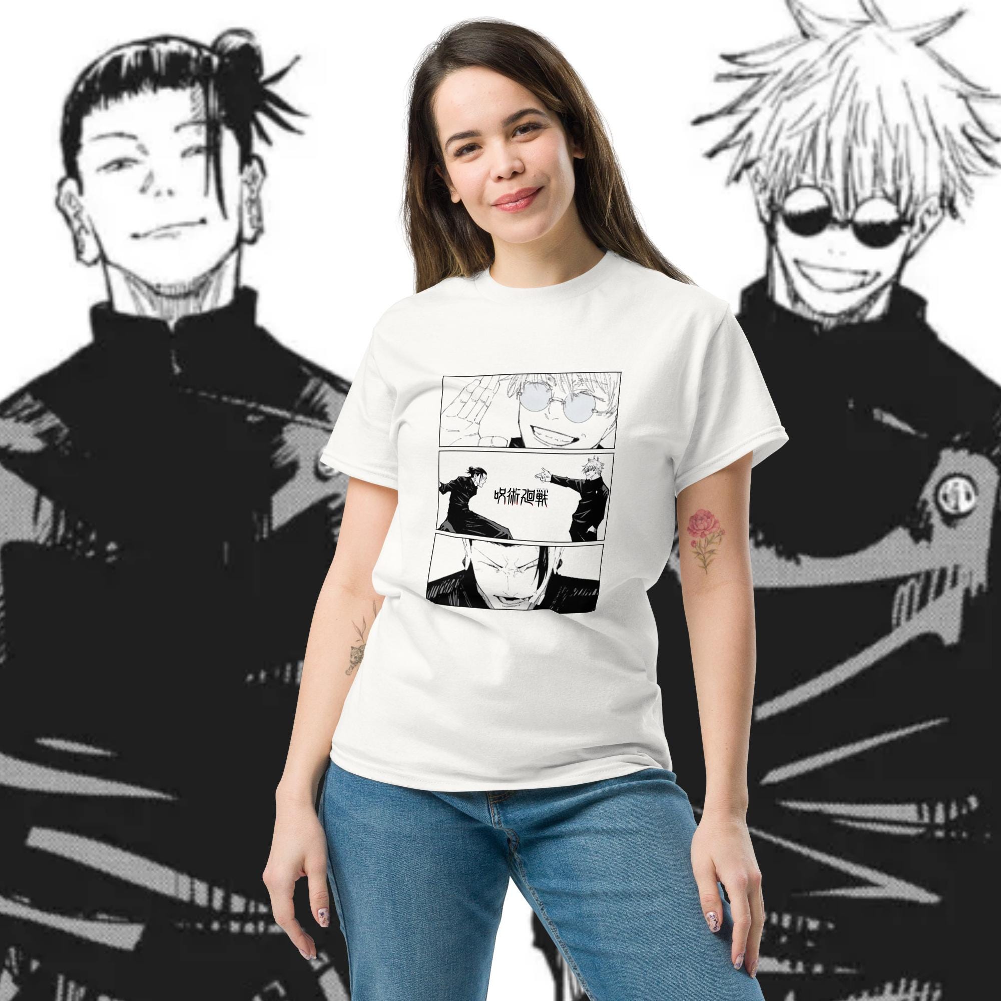Gojo X Geto Shirt V2 | Jujutsu Kaisen Fan Merch | Anime Merch - Etsy