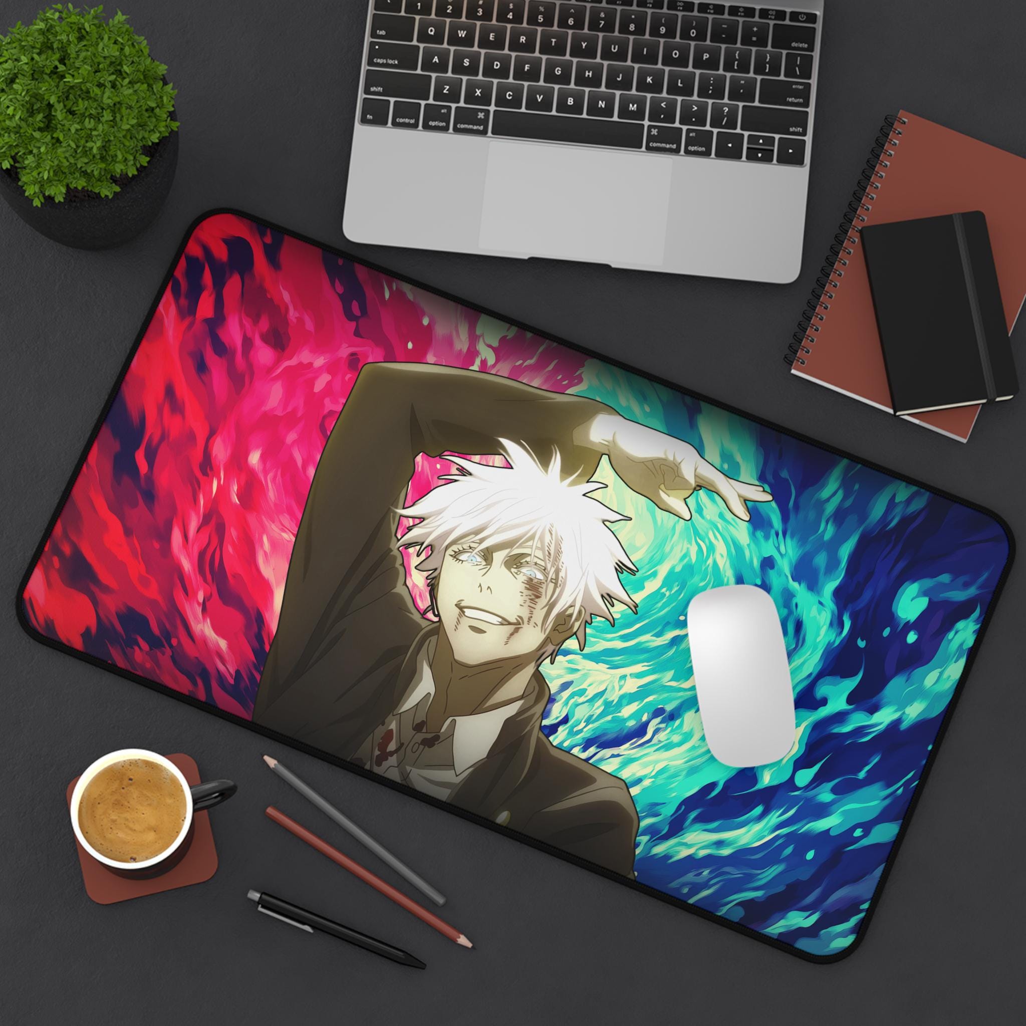 Gojo Satoru Mousepad Jujutsu Kaisen Desk Mat Anime Fan Merch - Etsy