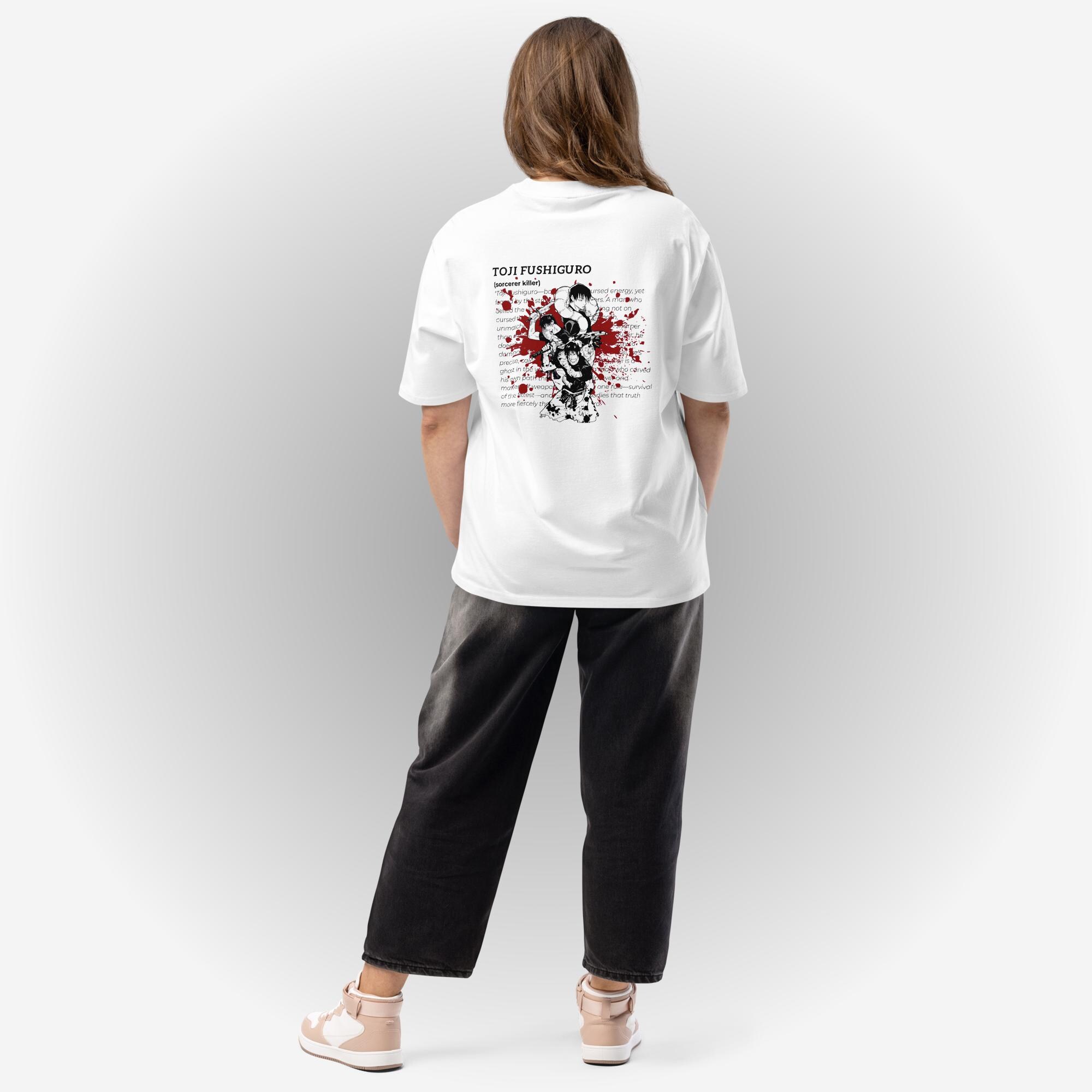 Toji Fushiguro Oversized Shirt | Jujutsu Kaisen Fan Merch | Anime Merch ...