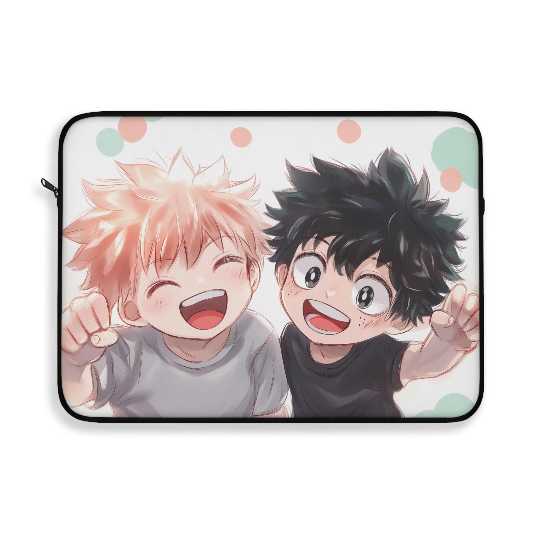 MHA Laptop Sleeve | Bakugo and Deku | My Hero Academia | 12", 13", 15 ...
