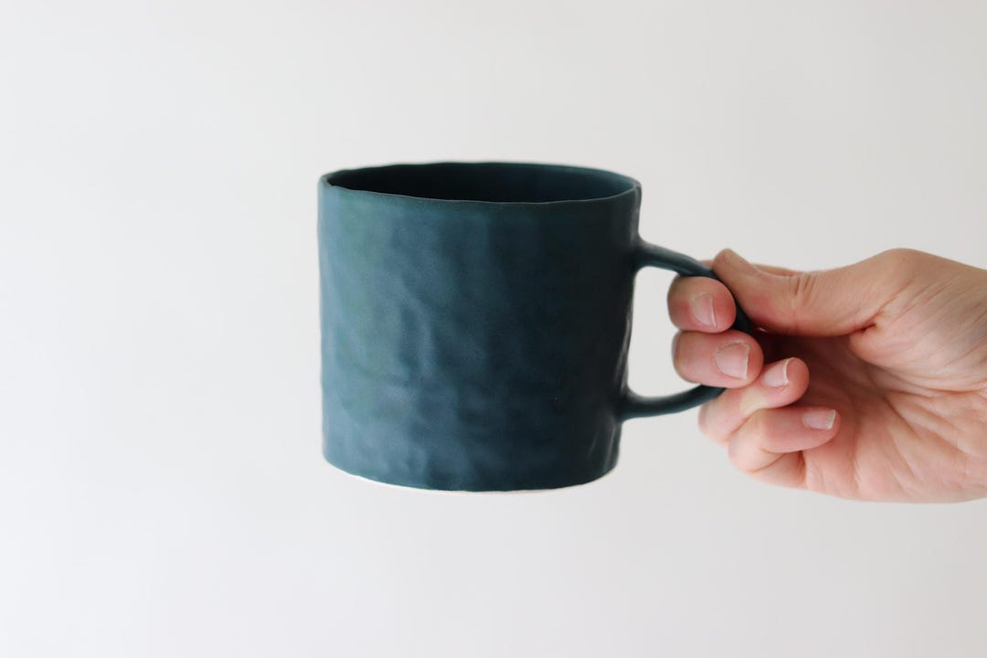 Everyday Pinched Mug - Deep Ocean - Etsy