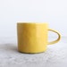 Vintage Mustard Yellow Coffee Mug Yellow Stackable Coffee - Etsy