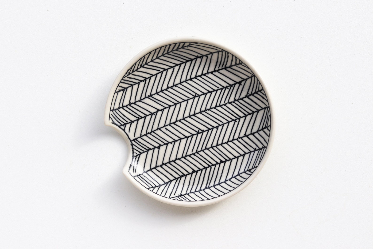 Herringbone Spoon Rest - Etsy