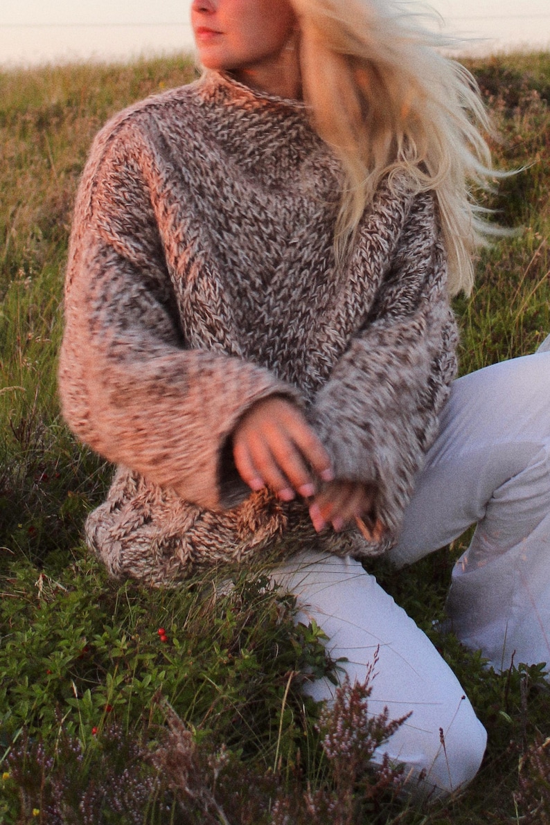 Knitting Pattern:ida Sweater - Etsy