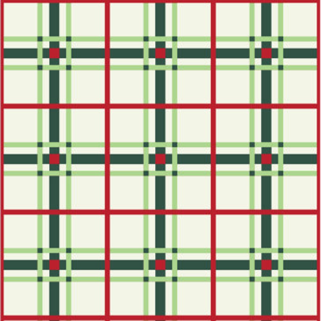 Tartan Plaid Quilt Pattern - Etsy