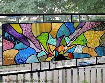 Stained glass window | Etsy