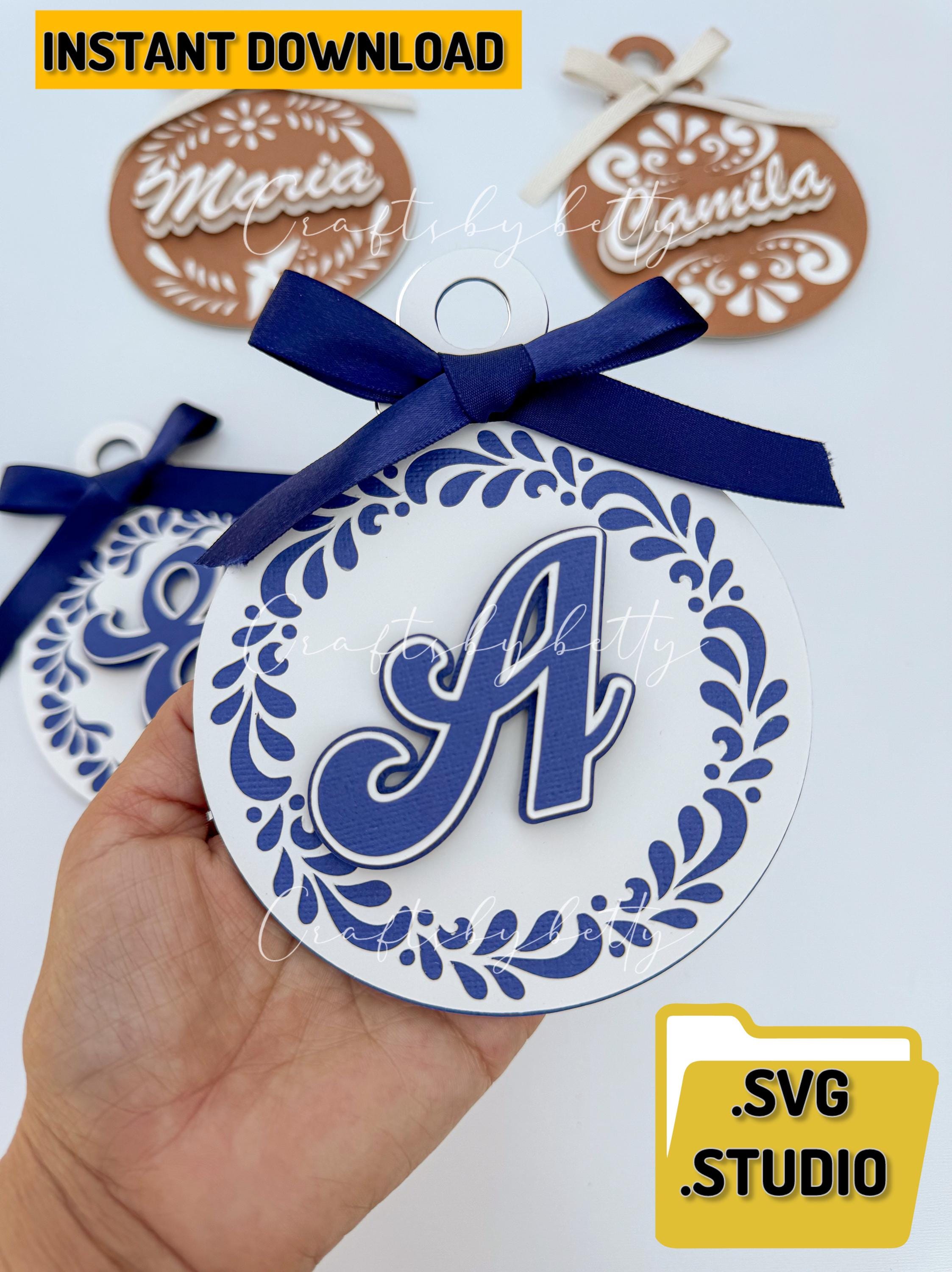 Talavera Ornament SVG Bundle: Mexican Barro Design (digital Download ...