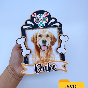 Day of the Dead Nicho Frames SVG Bundle, Cat and Dog Alebrije (instant ...