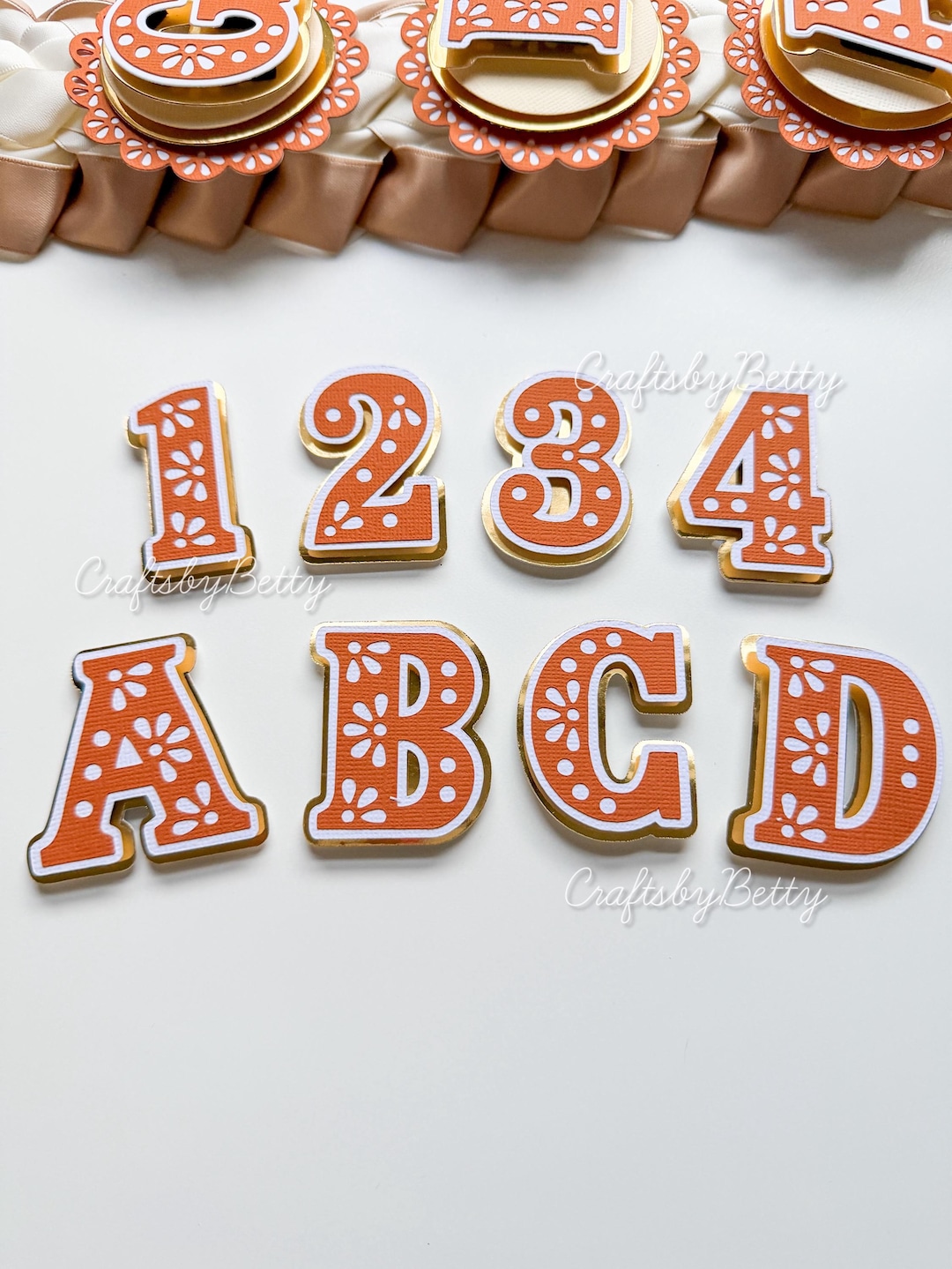 Talavera Alphabet and Numbers SVG Bundle: Mexican Inspired Alphabet ...