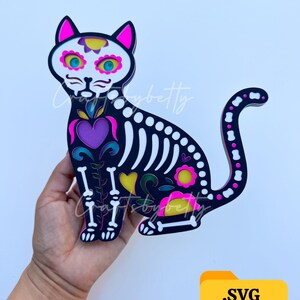 Alebrijes SVG Bundle, Day of the Dead Dog, Cat, Bird (instant Download ...