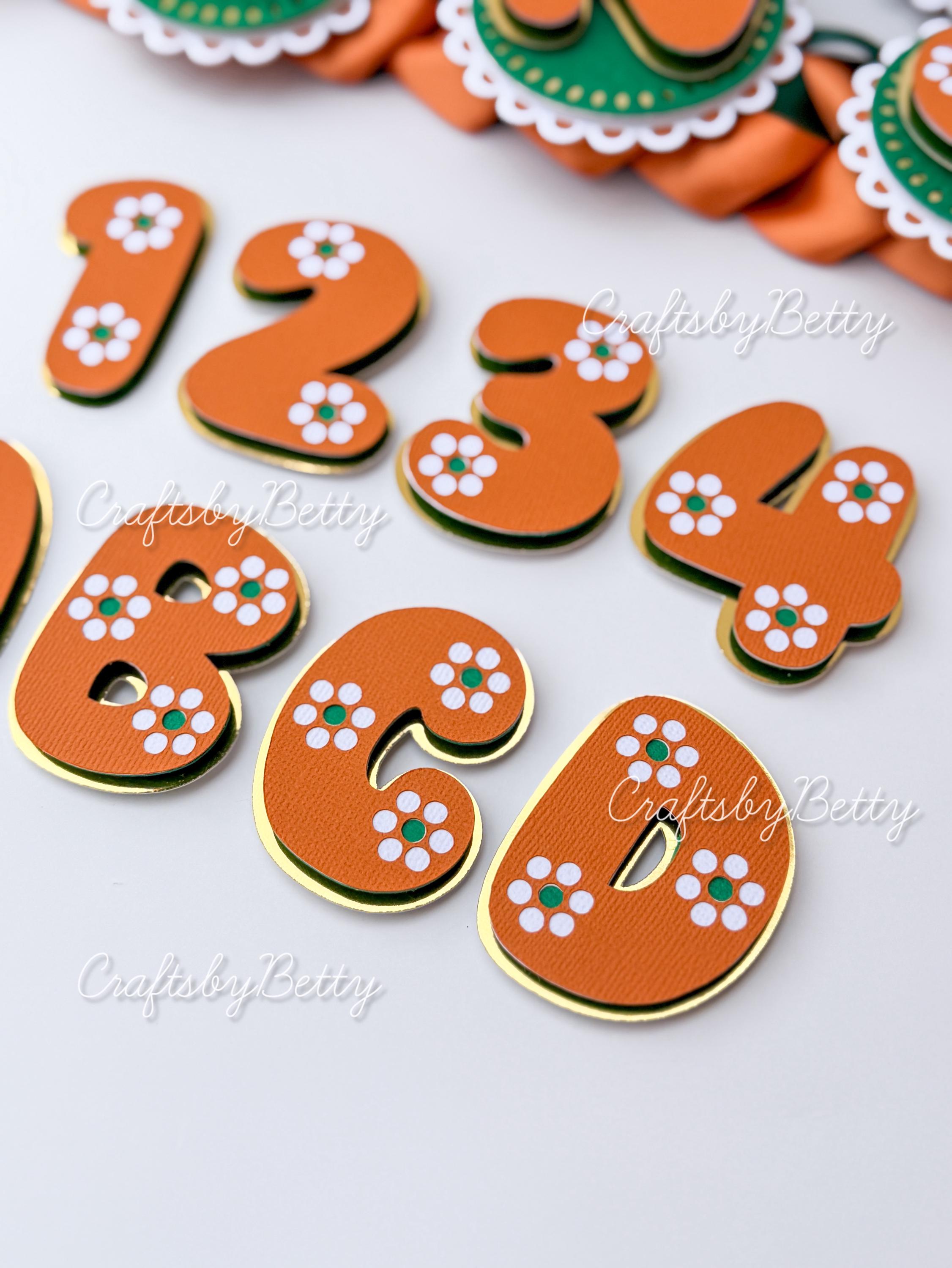 Mexican Barro Alphabet and Numbers SVG Bundle (digital Files) - Etsy