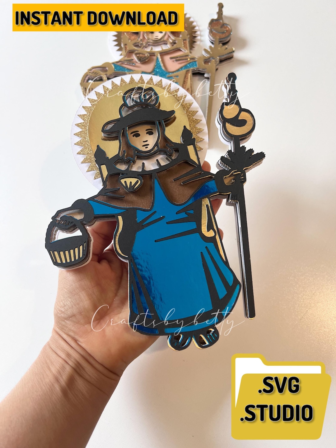Santo Nino De Atocha SVG: Catholic Cricut Cut File (digital Download ...