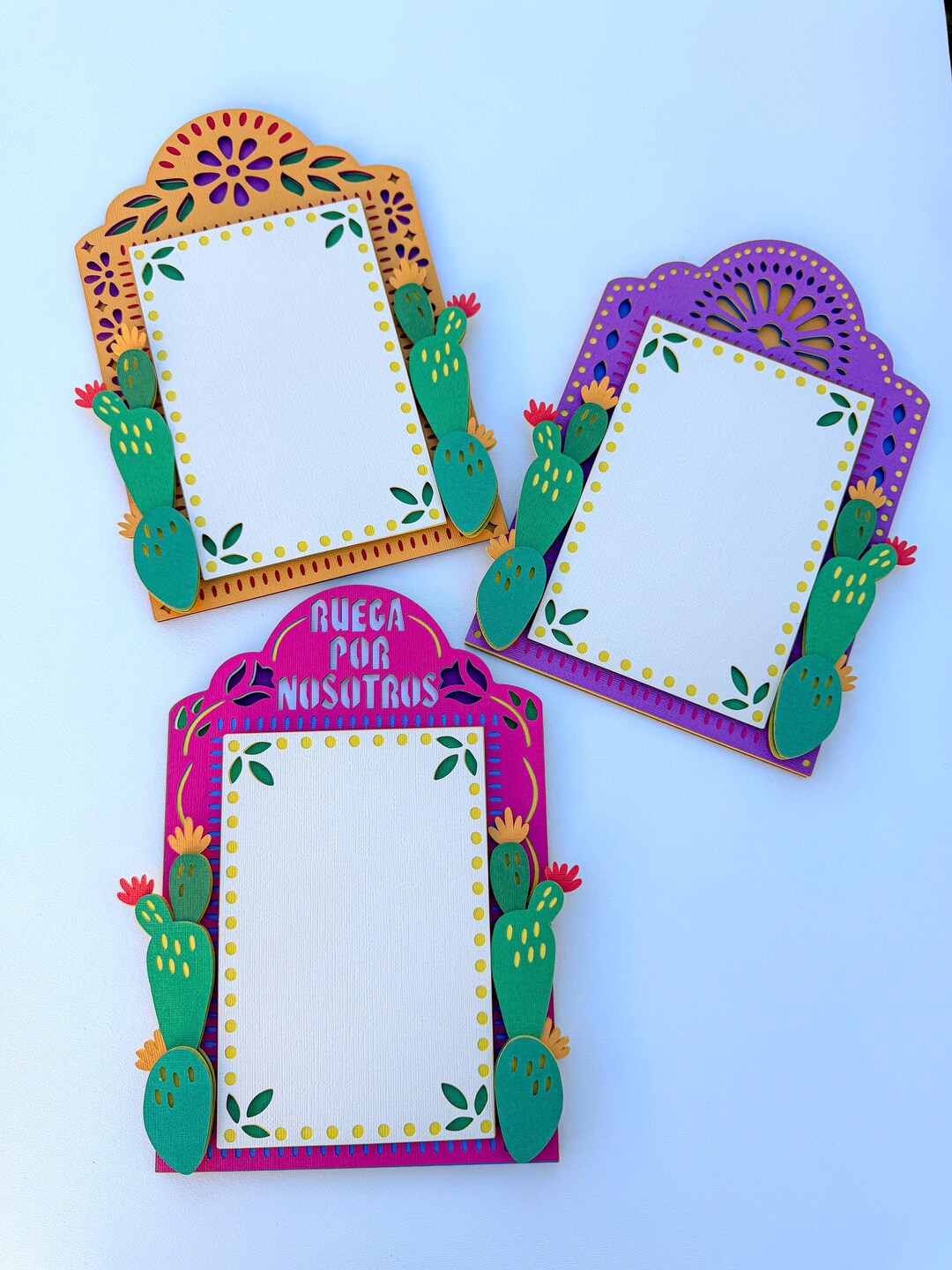 Mexican Inspired Frames SVG Bundle: Nicho Frames (instant Download ...