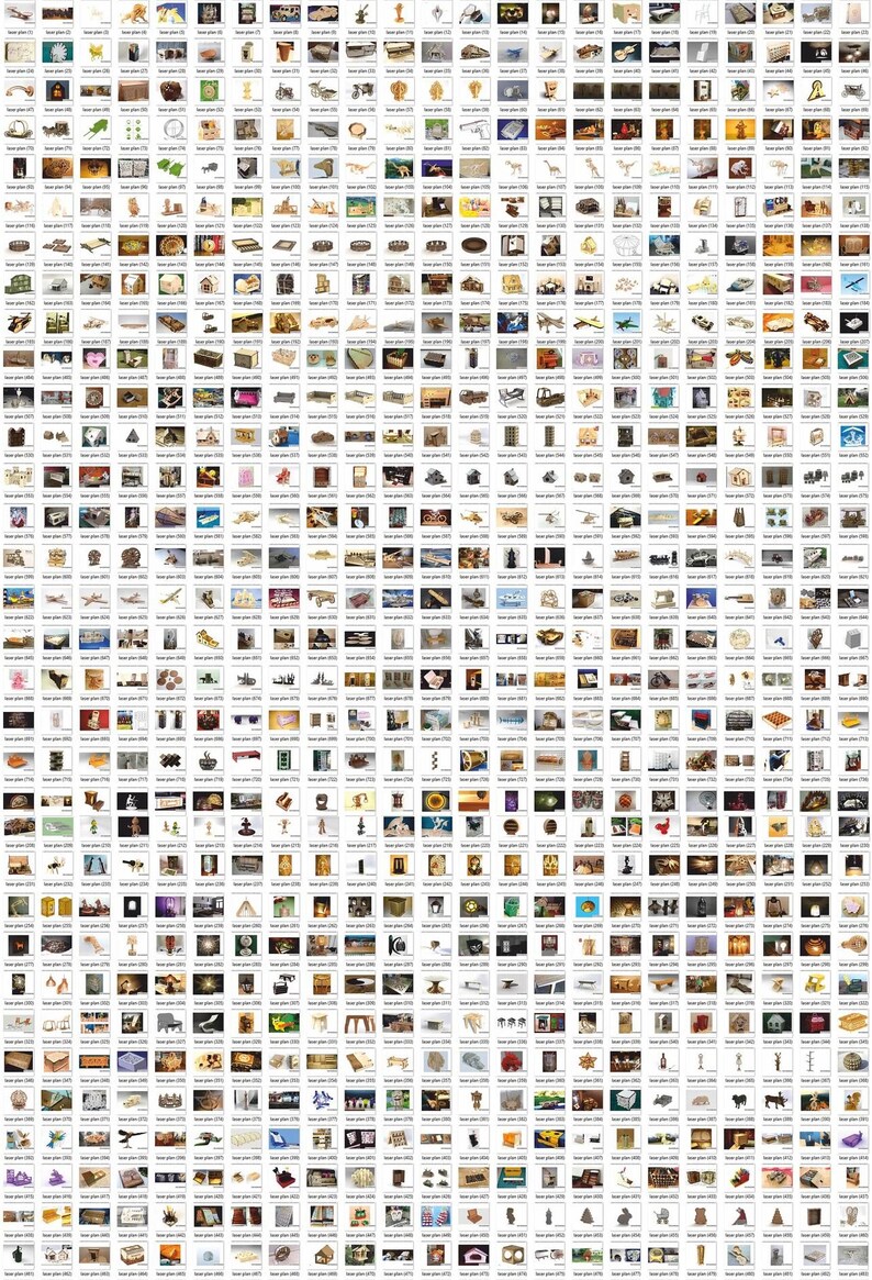 Mega Pack Laser Cut 320k Dxf Files 3D 2D Mega Bundle SVG CNC Engraving ...