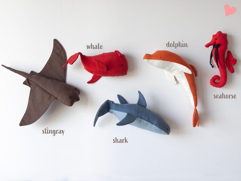 Handmade Stuffed Animal Whale Plush - Soft and Cuddly Whale Toy for ...