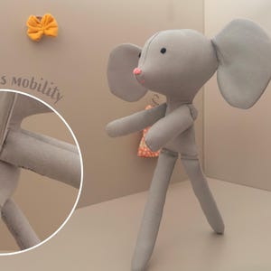 Handmade Doll - Adorable Stuffed Mouse Doll - Rag Doll - Baby Shower ...