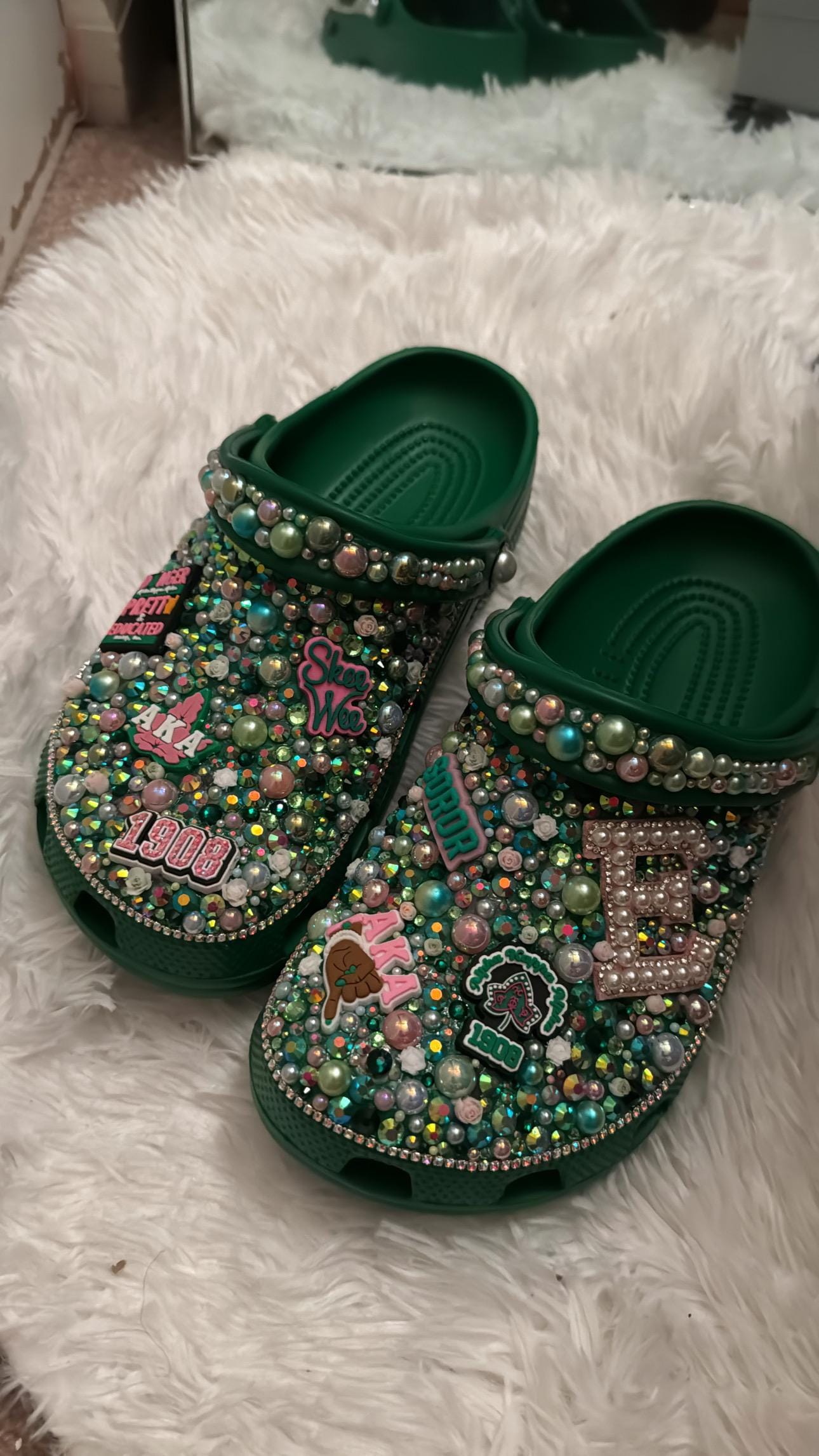 Bedazzled Crocs, Gem Crocs - Etsy
