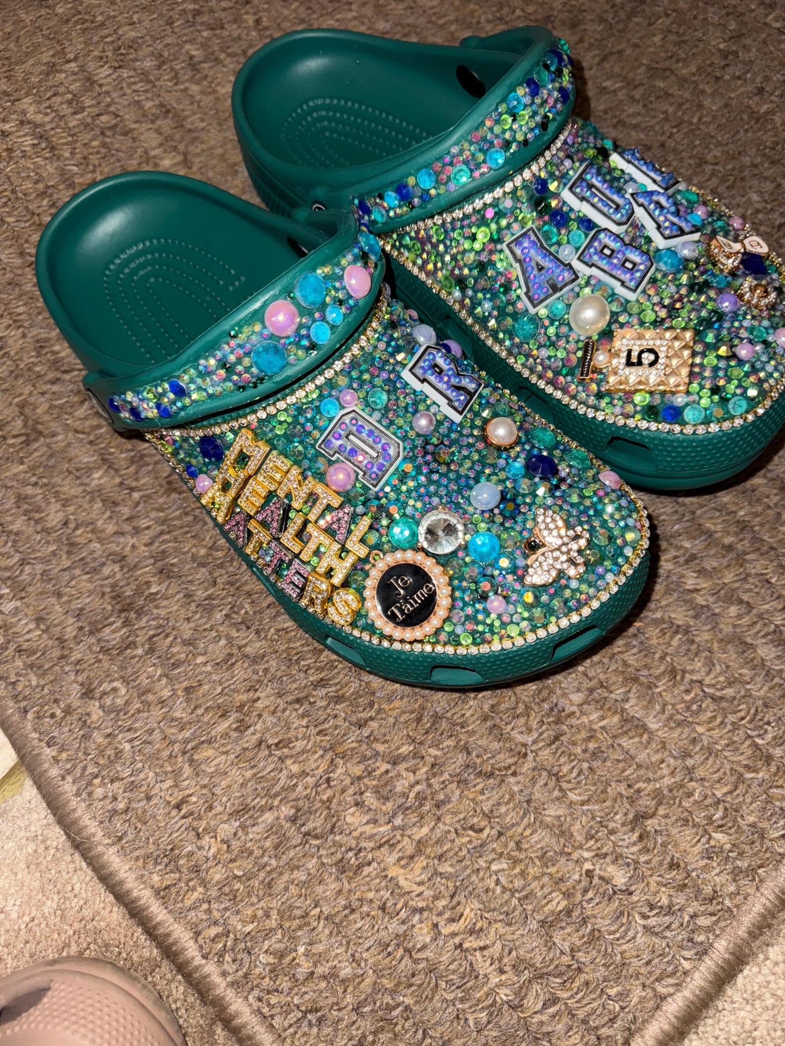 Bedazzled Crocs, Gem Crocs - Etsy