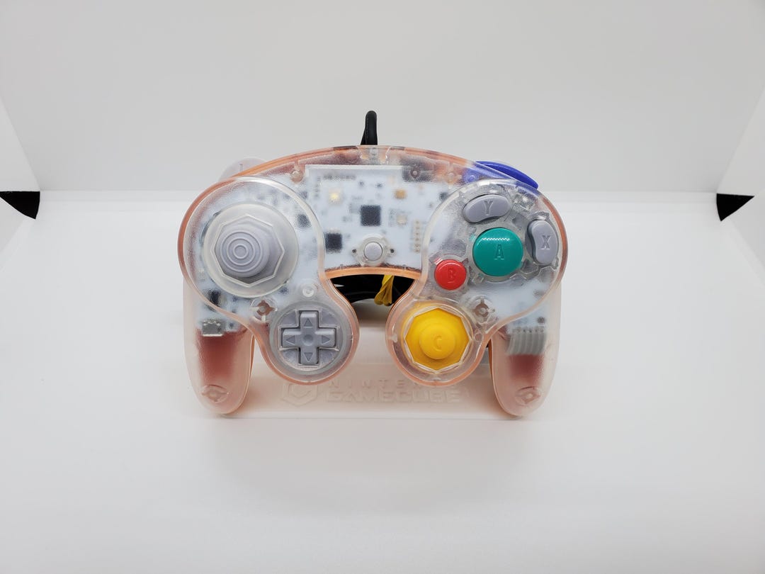 Custom Gamecube Controller With PHOB 2.0.5 Motherboard for Super Smash Bros Melee, Ultimate ...