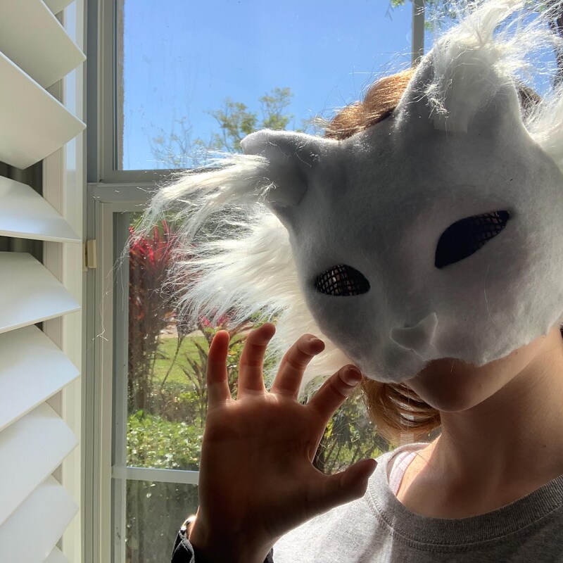 Therian Cat Base Mask - Etsy