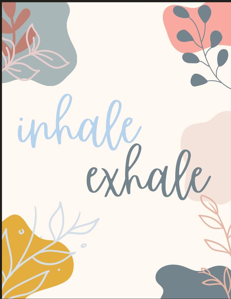 Mental Health Posters Set of 4 - Boho Theme - CBT - Anxiety Posters Set ...