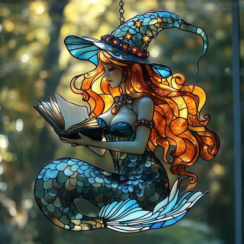 Witch Mermaid Ornament - Etsy