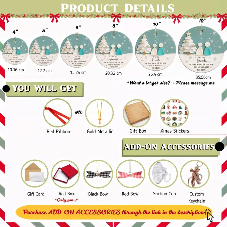 Cheese Stick Ornament Funny Foodie Christmas Tree Decoration Gift for ...